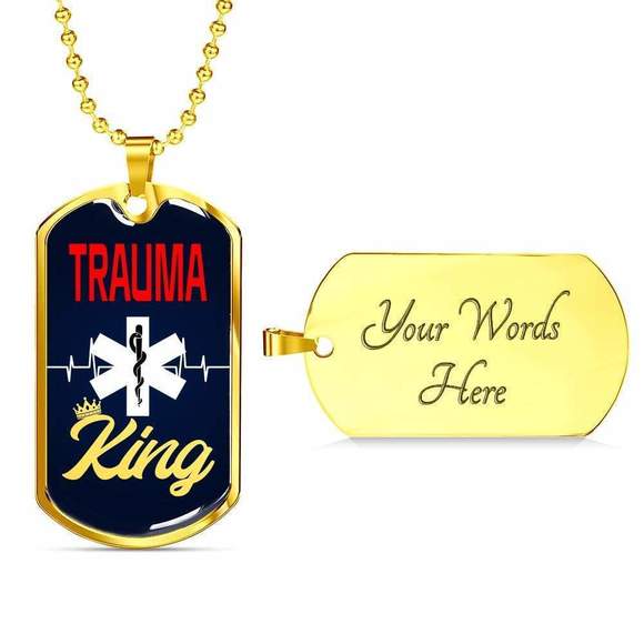 Express Your Love Gifts | Jewelry | Trauma King Medical Worker Necklace ...